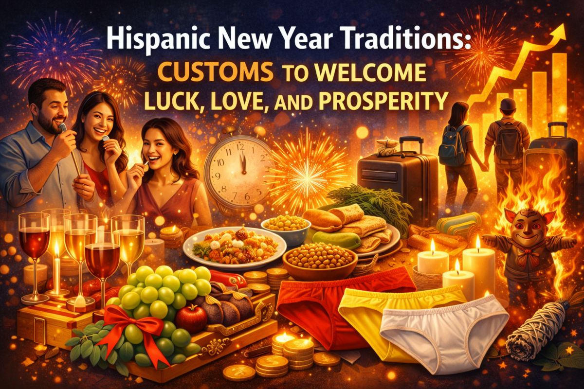 Hispanic New Year Traditions: Customs to Welcome Luck, Love, and ...